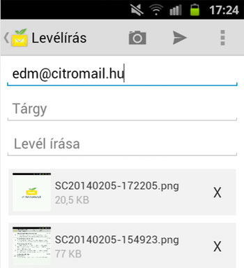 Citromail.hu | Belépés